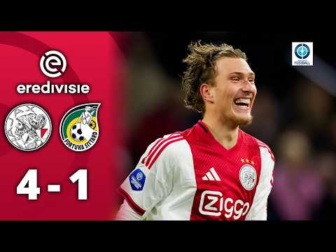 Godts mit Doppelpack und Vorlage bei Ajax-Heimsieg! | Ajax Amsterdam - Fortuna Sittard