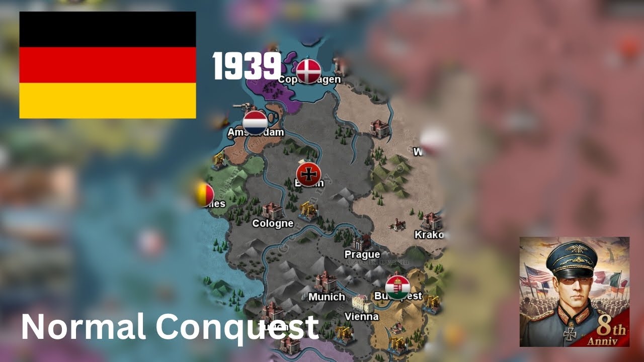 Germany, 1939 (Normal Conquest) WC3 - YouTube