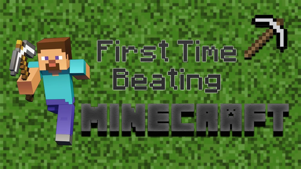 *LIVE* CAN I BEAT MINECRAFT ON MY FIRST TRY!?!? - YouTube