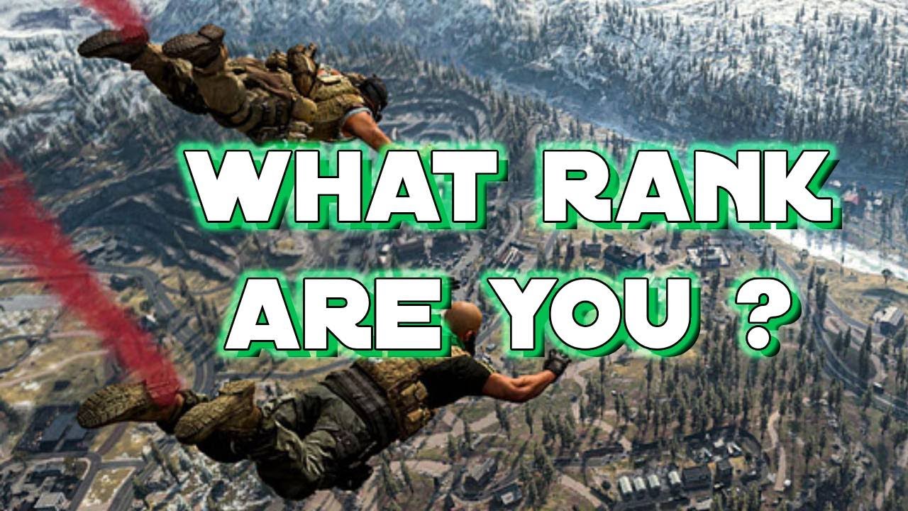 CALL OF DUTY - WARZONE RANK ! - YouTube