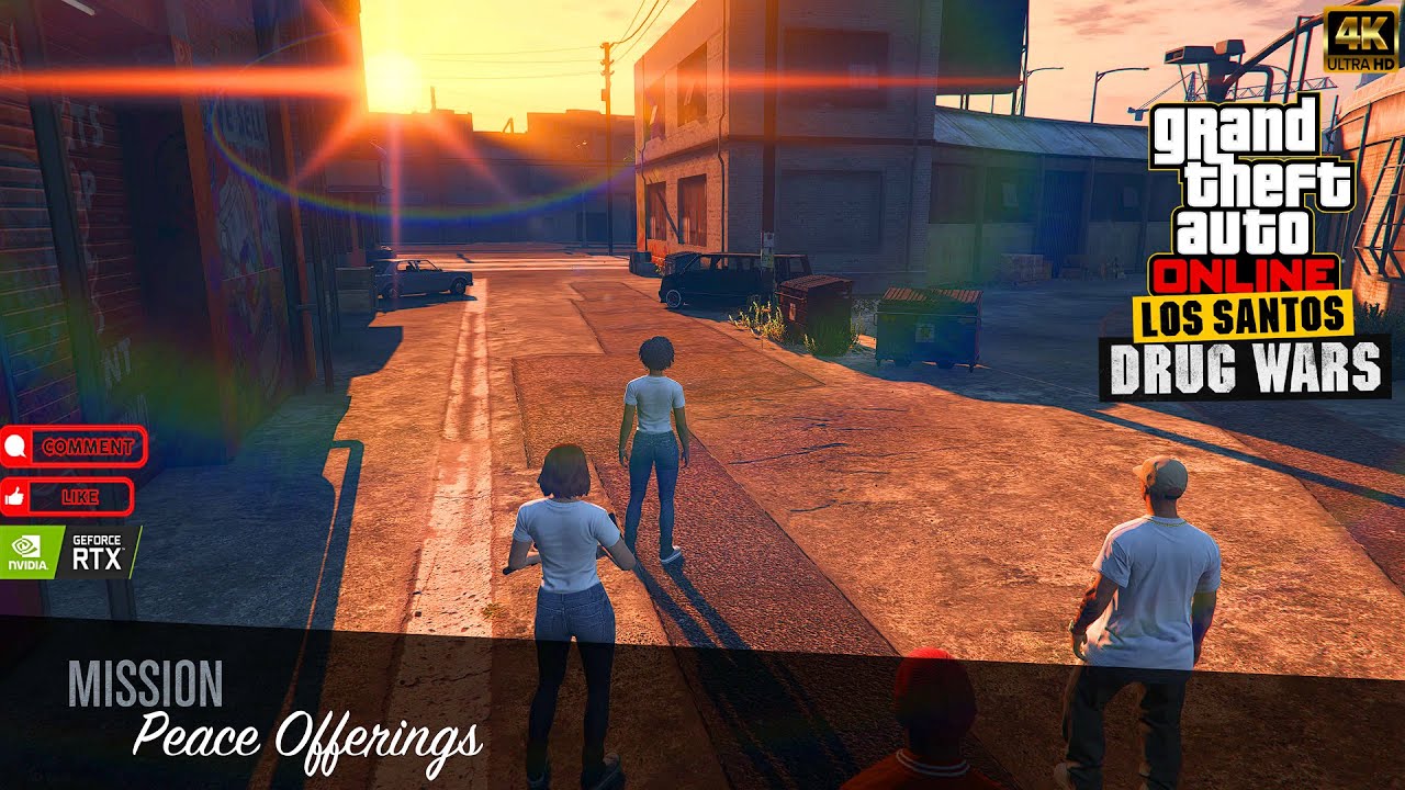 Mission Peace Offerings GTA 5 Online Realistic Graphics RTX [4K 60FPS ...