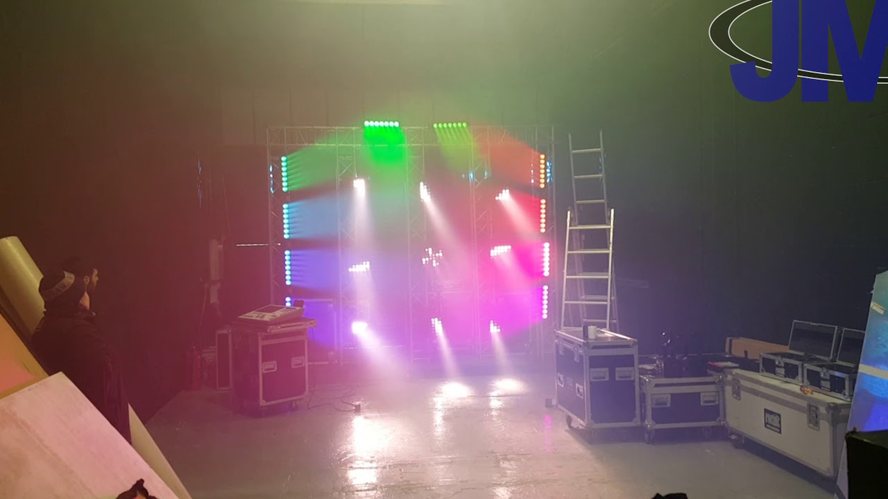 JMAV - Lighting Rig Test - YouTube