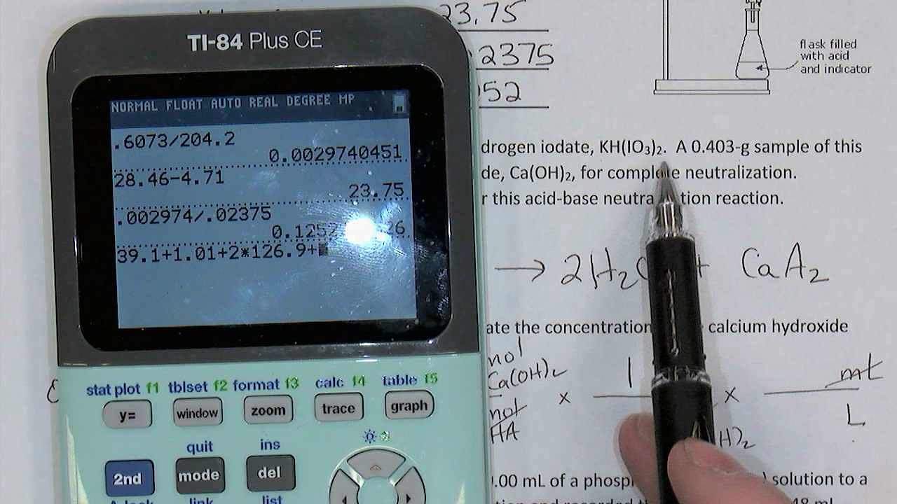 Chem 40S Acid Base Titration Word Problems - YouTube