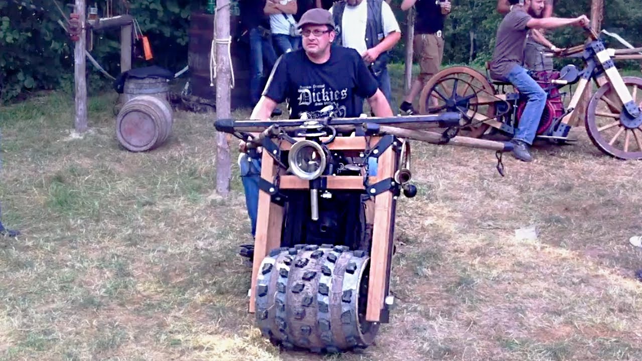 Amazing Wooden Motorcycles - YouTube