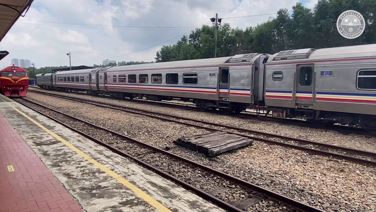 KTMB | 27dn | Ekspres Rakyat Timuran | Kempas Baru | 14 June 2020 - YouTube