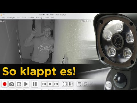 RTSP Stream öffnen - Kostenlos mit VLC