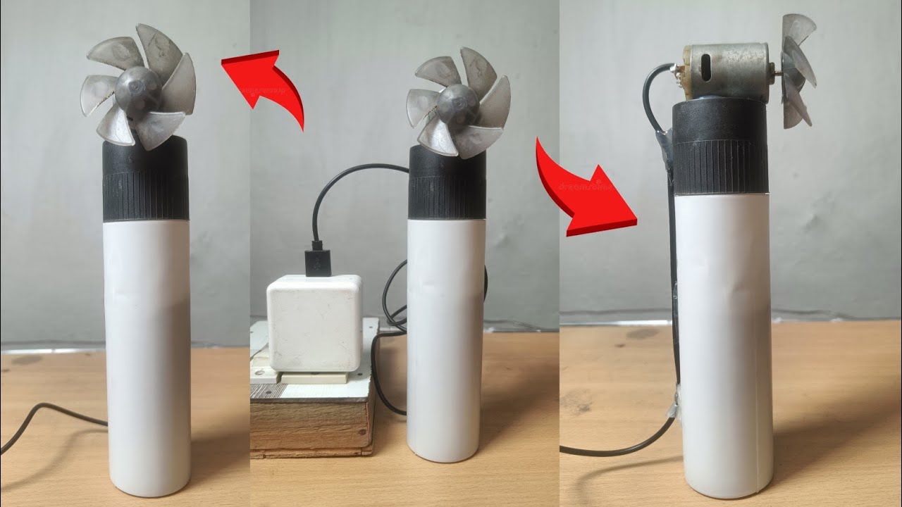 Dc Motor Awasome Idea's || How To Make 12V Dc Motor Mini Computer CPU ...