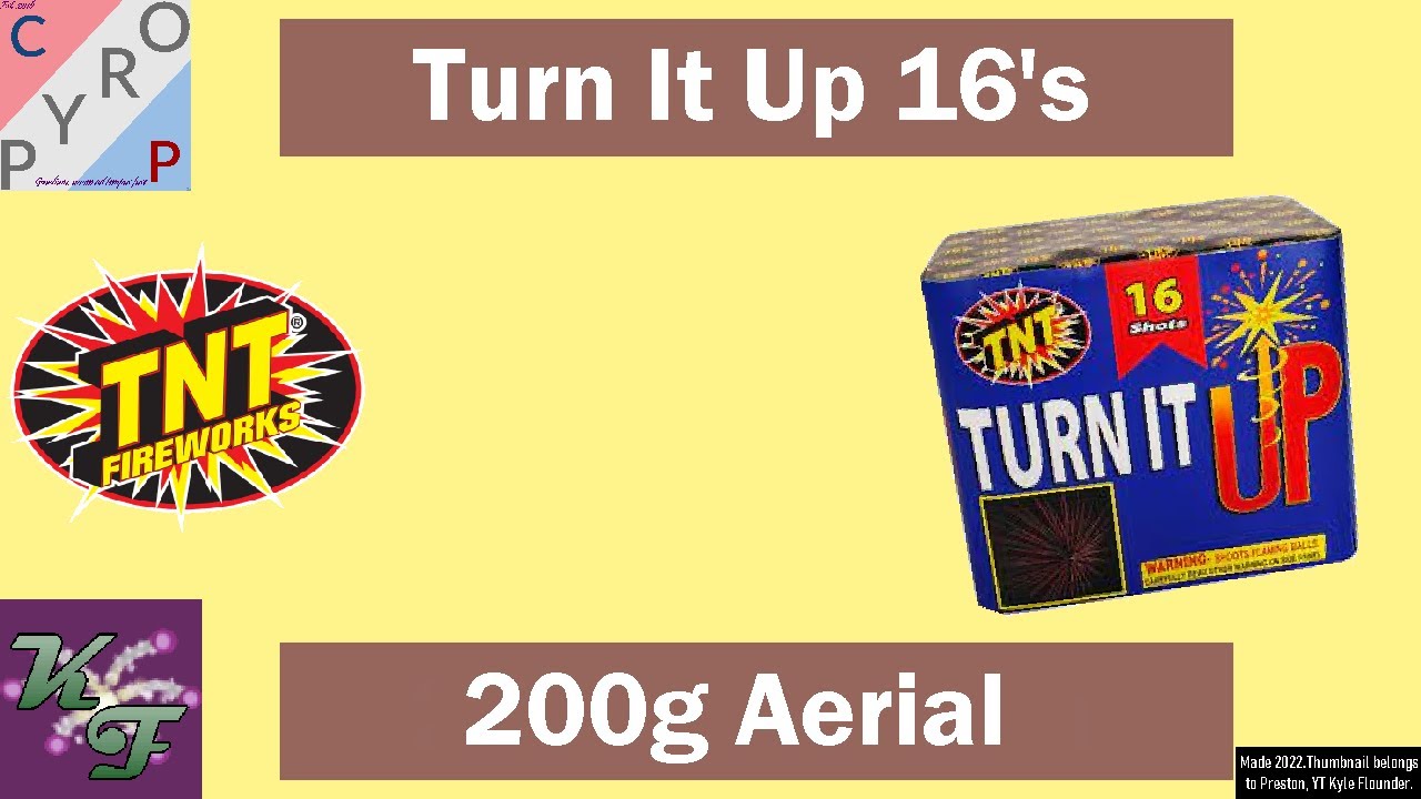 Turn It Up 16's 200 Gram - TNT - YouTube