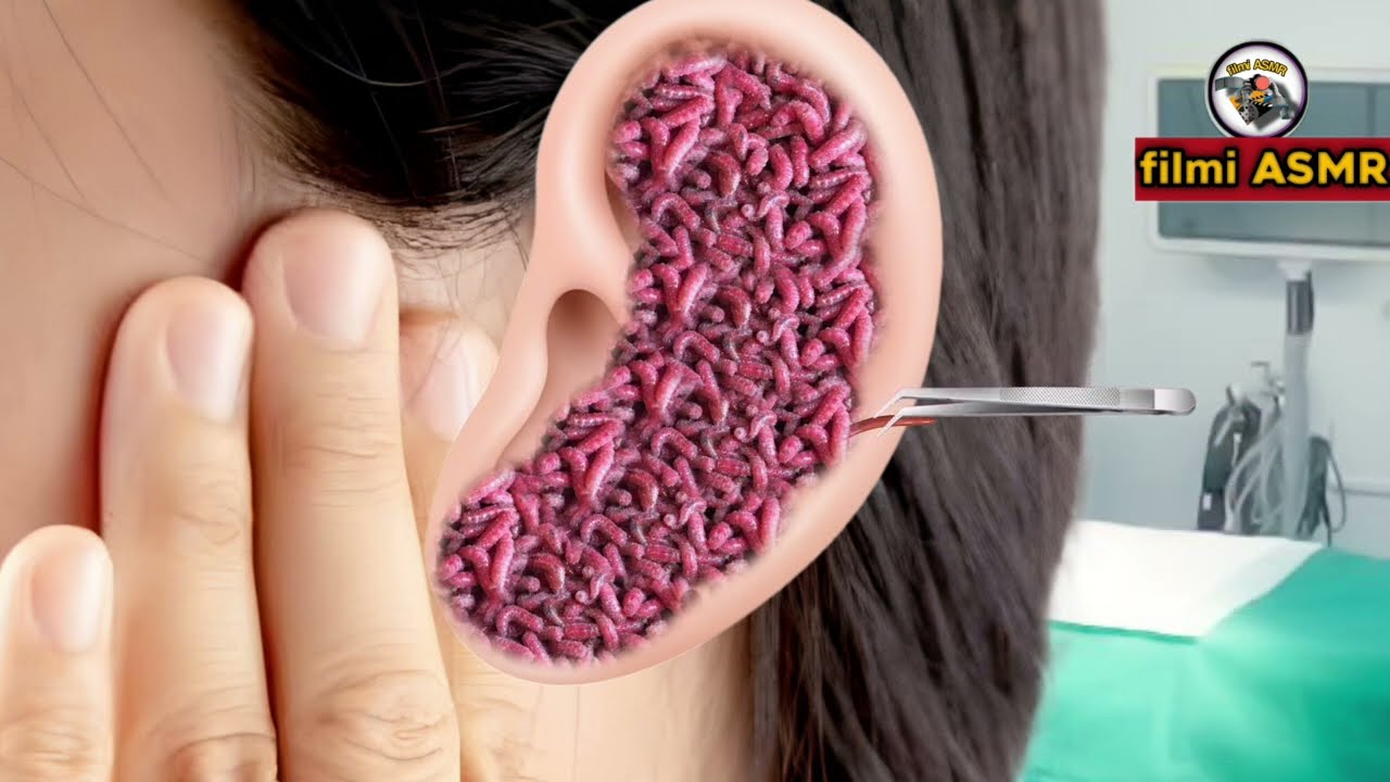 ASMR Collection of the Infection Ear treatments | ASMR animation | asmr ...