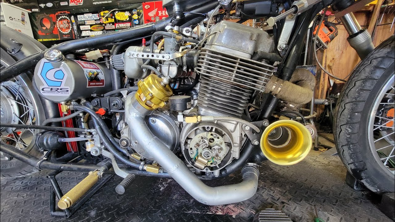 Cb750 Turbo tuning Ignition testing and breakdown - YouTube