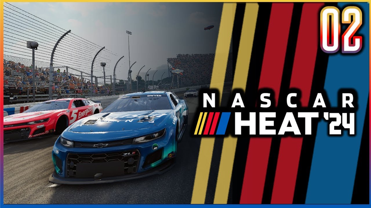 🛑 Car Go Fast (Hopefully) - NASCAR Heat '24 Season Live! 🛑 - YouTube