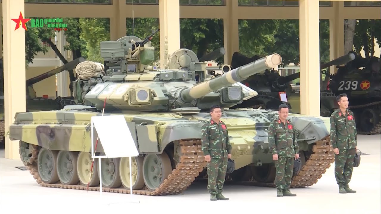 Xe tăng chiến đấu chủ lực T-90S/SK QDND VIệt Nam || People's Army of ...