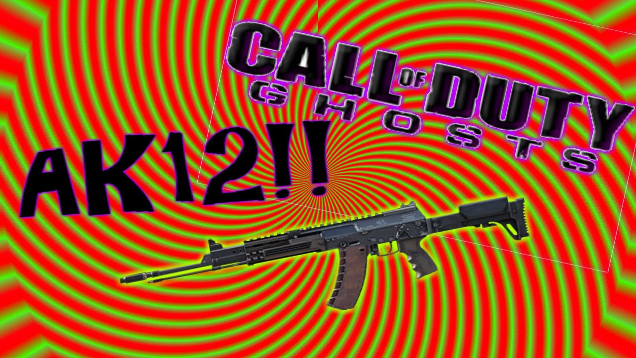 Call of duty ghosts: AK12 Gameplay - YouTube