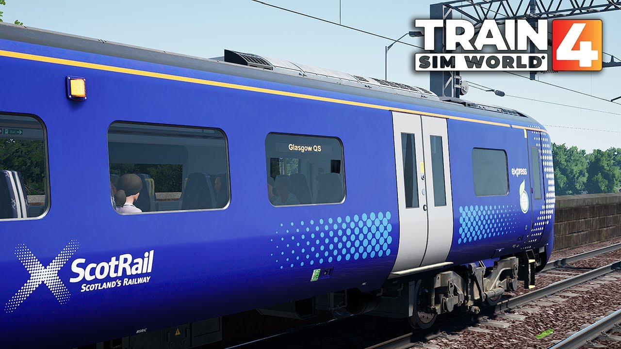 Train Sim World 4 - Passenger Mode Class 385 SCR | Glasgow Queen Street ...