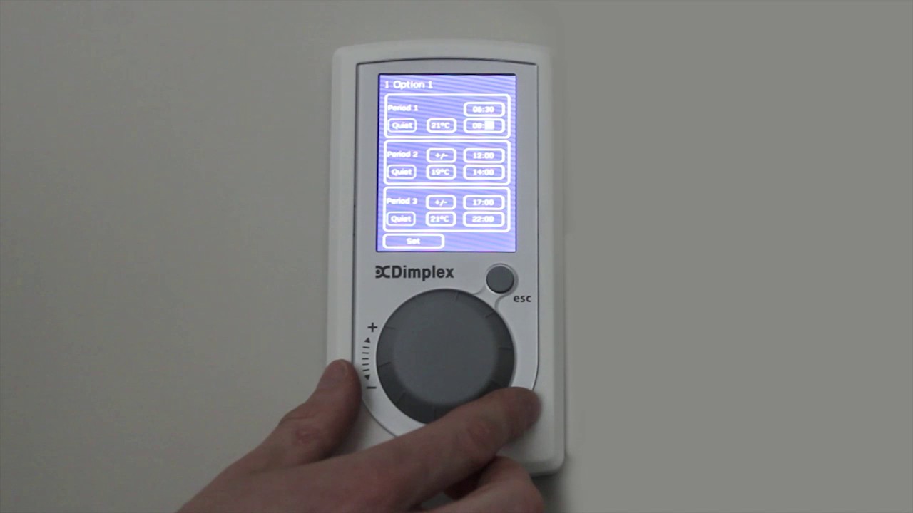 Dimplex A Class Heat Pump Controller - YouTube