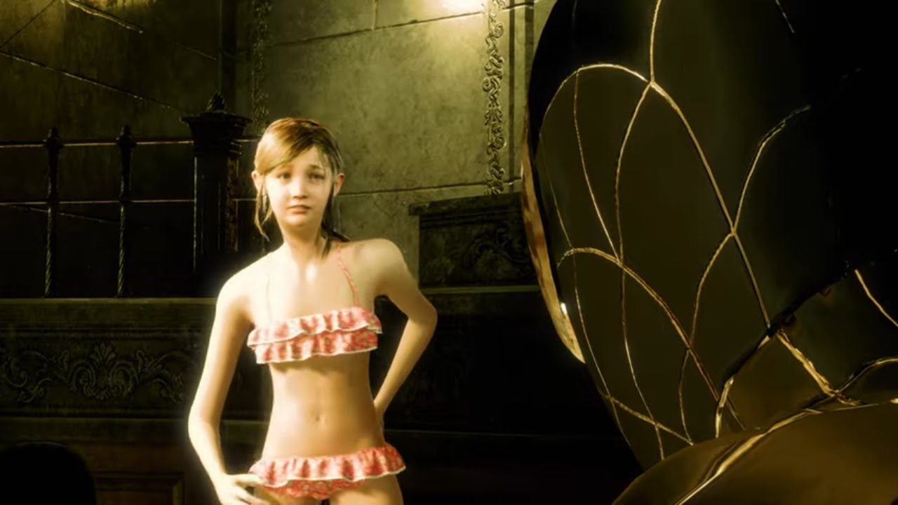 Resident Evil 2 Remake Claire Sherry mod Swimwear outfit /Biohazard 2 mod [4K] - YouTube