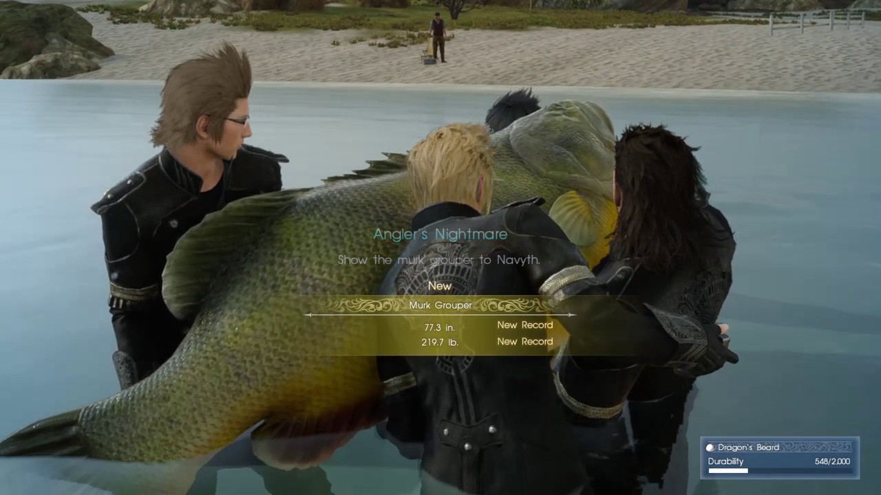 FINAL FANTASY XV Devil fish. - YouTube