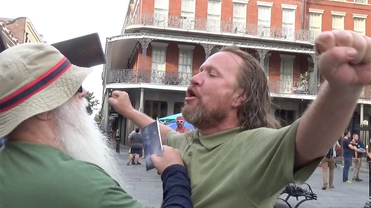 Violent maniac! Demons manifest @ Red Dress Run NOLA - YouTube