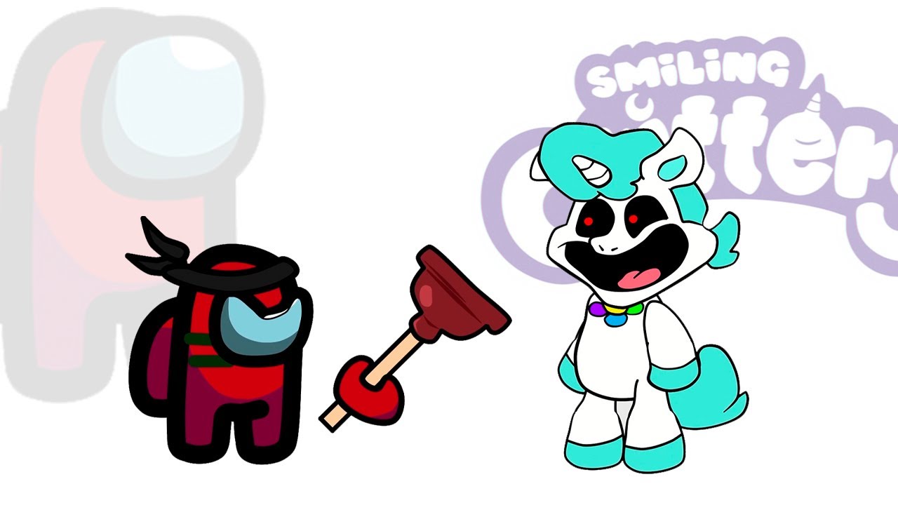 Mini Crewmate Kills Craftycorn In Smiling Critters Among Us Poppy