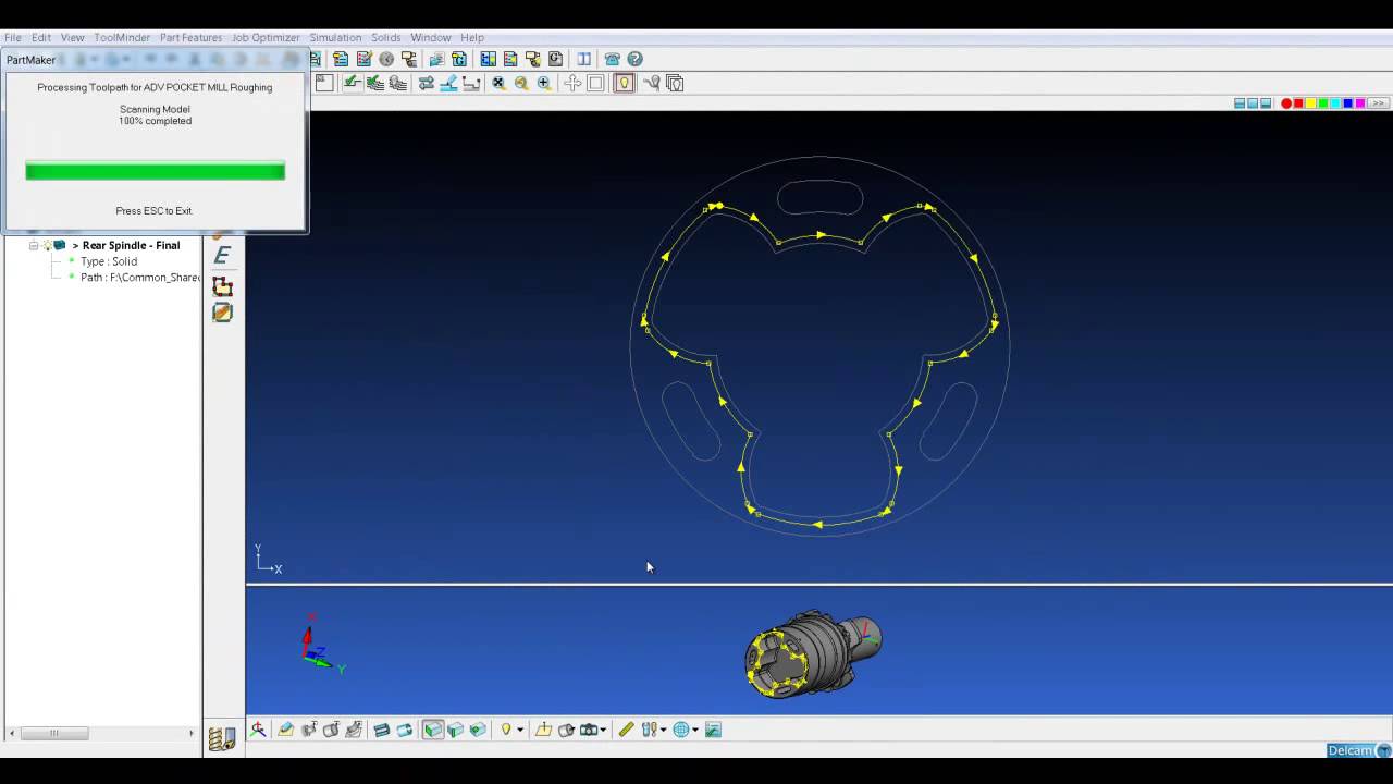 2D Rest Area Machining - YouTube