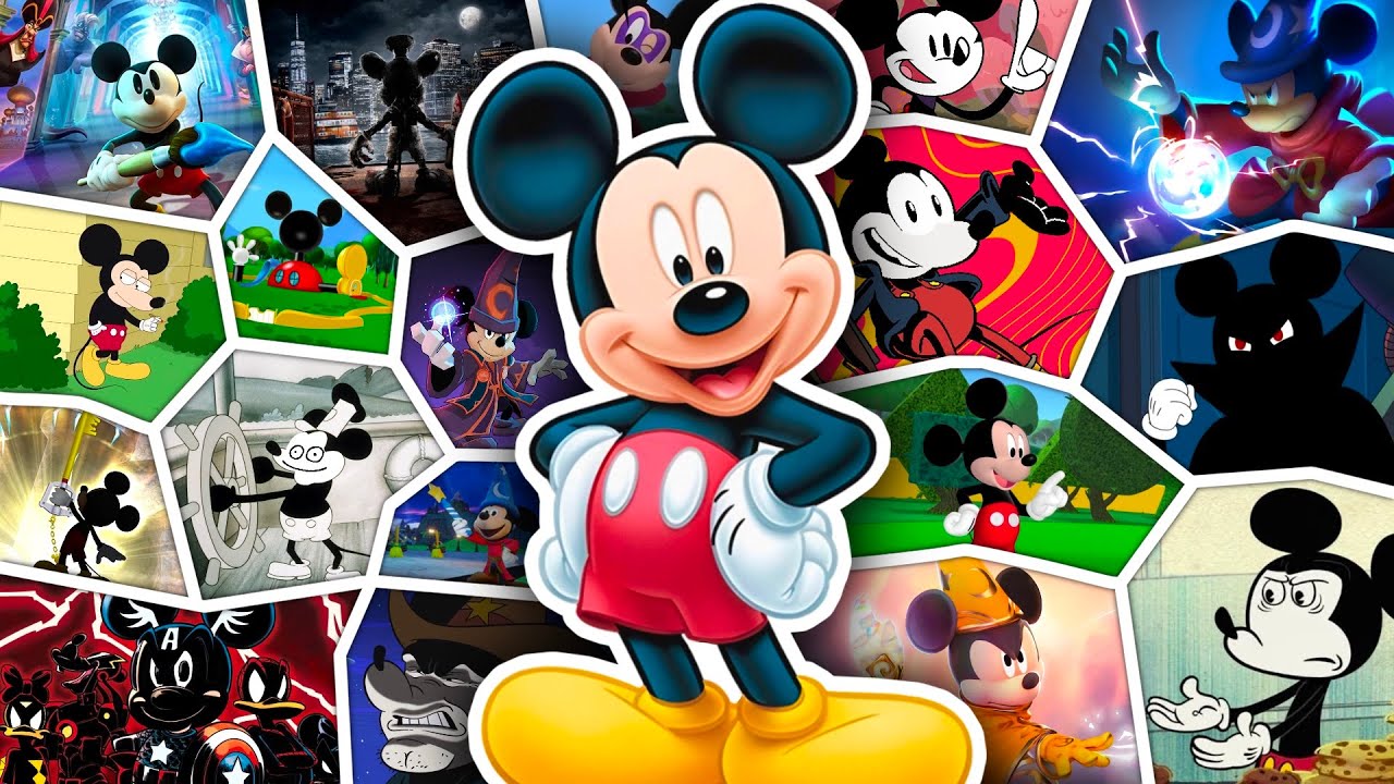 Weird Versions of Mickey Mouse - YouTube