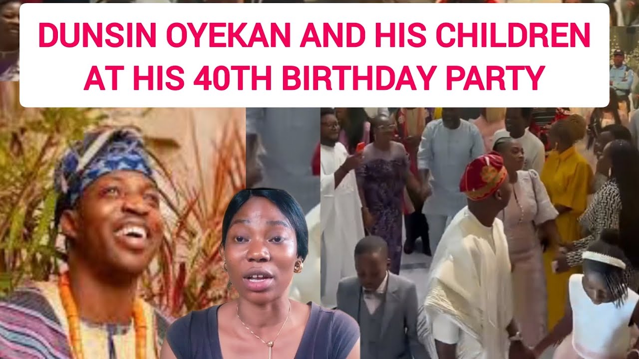 Beautiful Moment Dunsin Oyekan Dances With His Kids / All You Need to ...