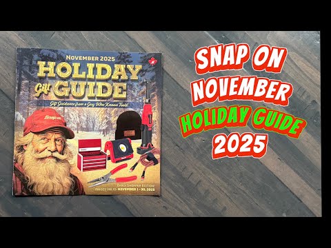 Snap On Just Released a November Holiday Flyer !!