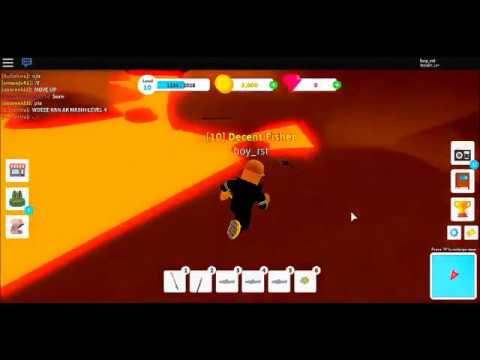 Fishing Simulator roblox-how to get lava rod for newbie- - YouTube