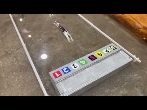 Epoxy table is ready for customer pickup