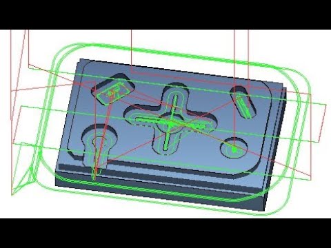 Sinutrain G-code milling programming - YouTube