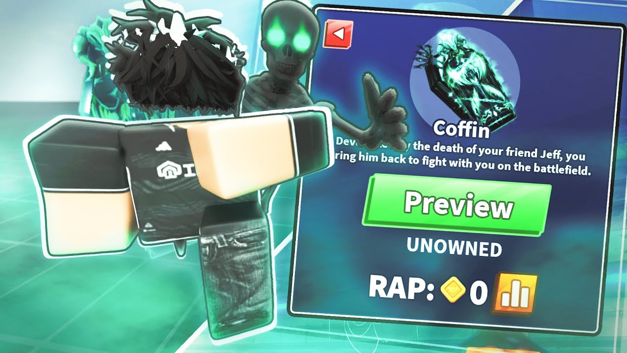 Spending $6,312,450 On The NEW COFFIN SWORD.. (Roblox Blade Ball) - YouTube