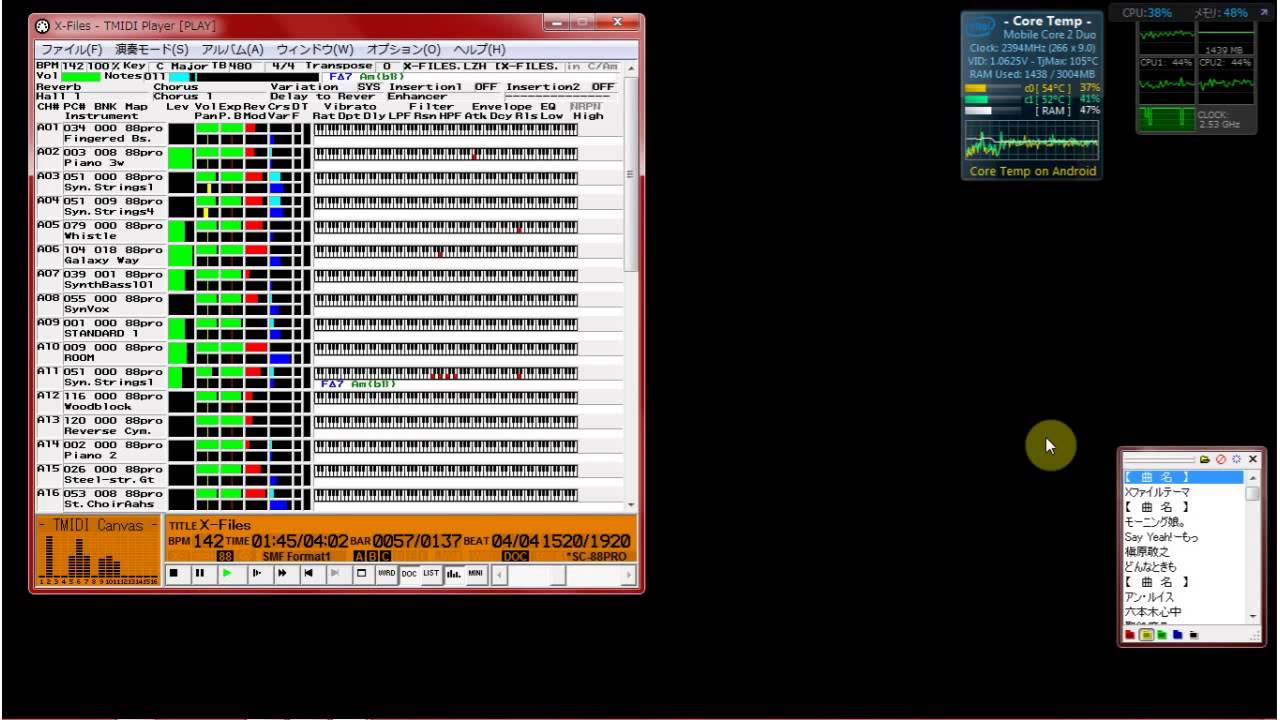 【MIDI再生】Xファイルテーマ（X-FILES） - YouTube