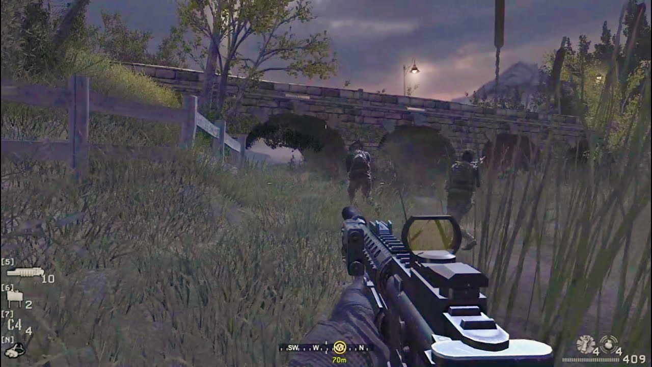 Call of Duty MW4 - BLACKOUT Mission Gameplay (2K 60FPS) - No Commentary ...