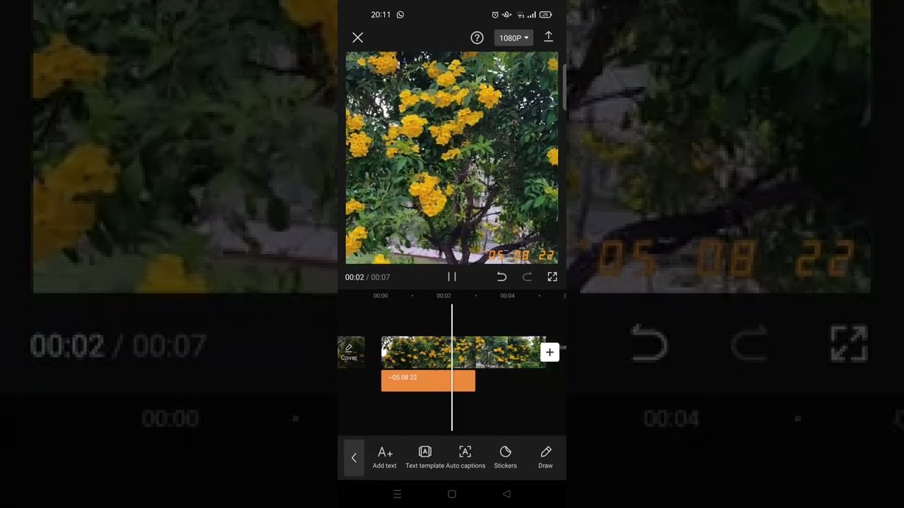 Time Stamp On CapCut Apps || CapCut Tutorial NEW UPDATE August 2022 ...