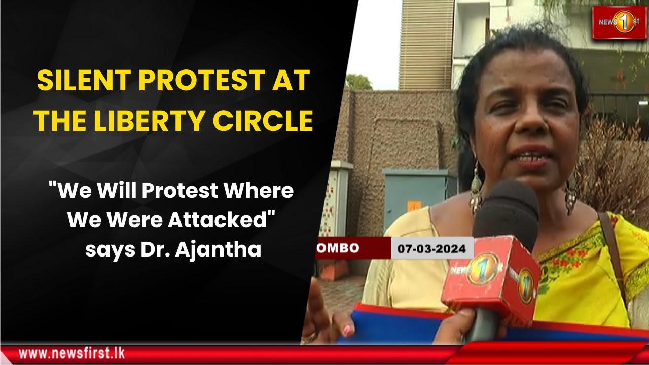 SILENT PROTEST AT THE LIBERTY CIRCLE: "We Will Protest Where We Were ...