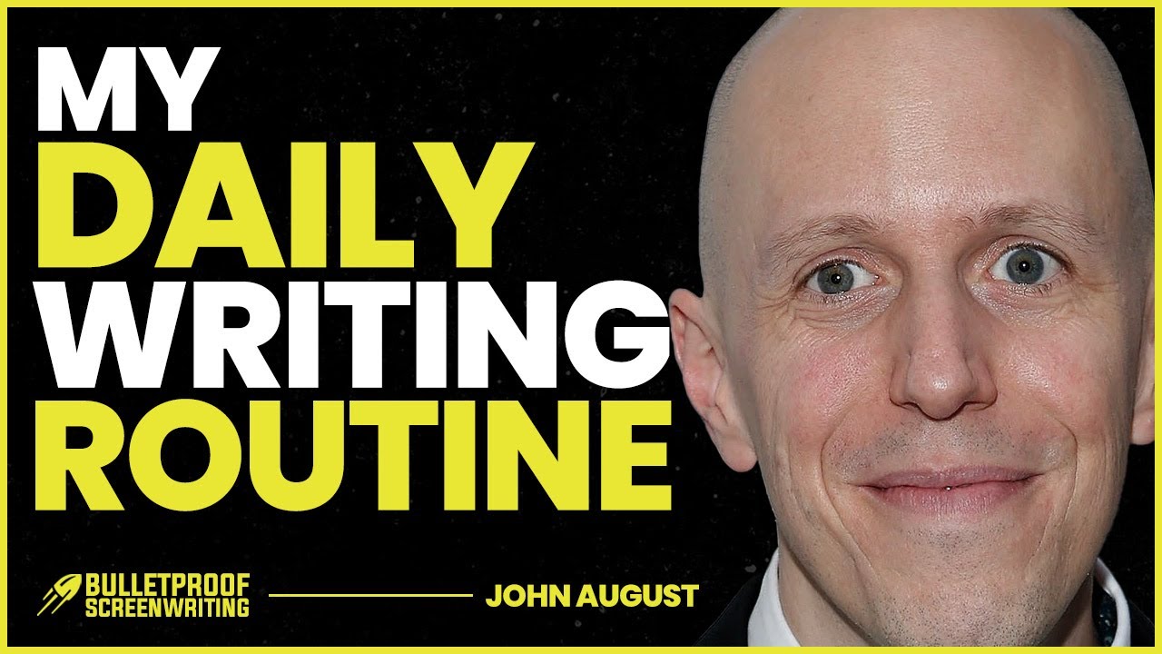 My Daily Screenwriting Routine | John August - YouTube