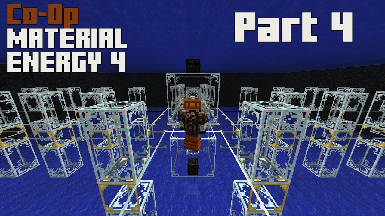 Minecraft Material Energy 4 Let's Play Co-Op [Part 4] - YouTube