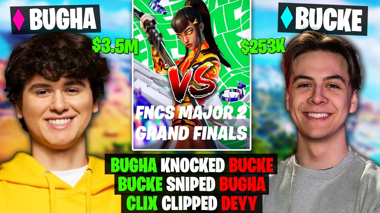 When Fortnite PROS Fight Eachother in COMP #9 | BUGHA vs BUCKE! - YouTube