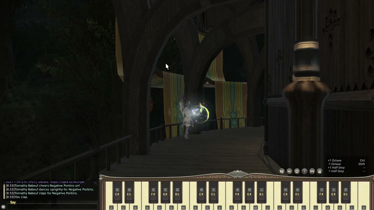 FFXIV Bard Performance Keybindings - YouTube