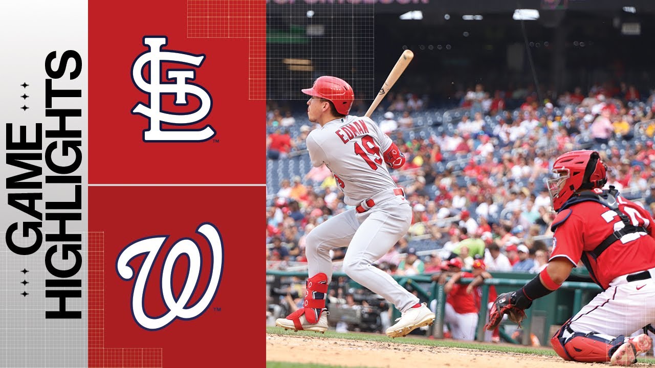 Cardinals vs. Nationals Game Highlights (6/19/23) | MLB Highlights ...