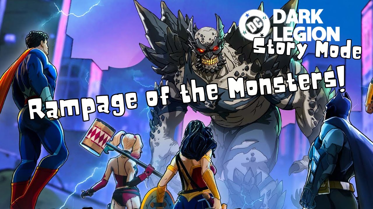 DC Dark Legion: Story - Rampage of the Monsters [15] - YouTube