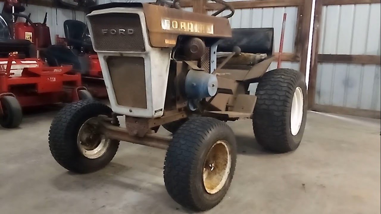 Ford 100 Garden Tractor Find! - YouTube