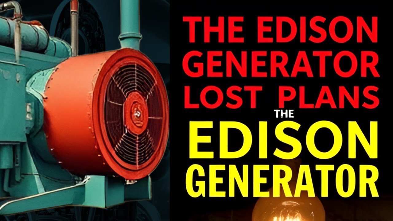I Bought The Edison Generator Lost Plans With Instructions - My Review ...