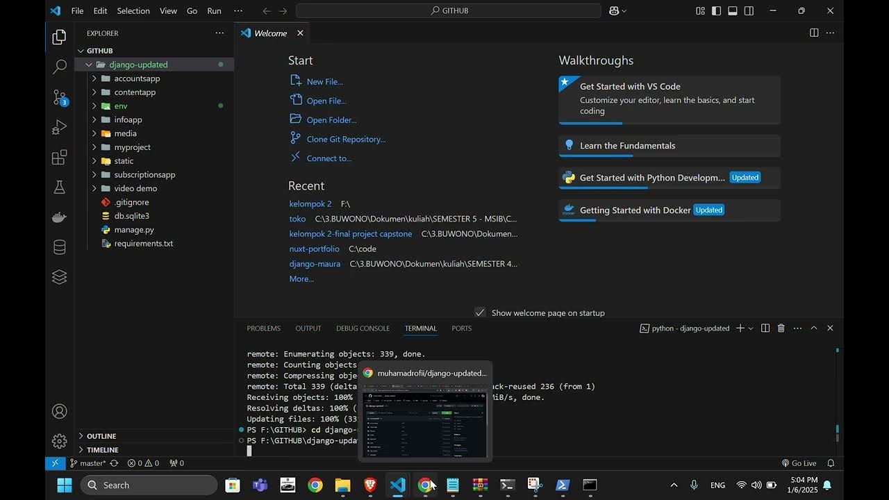 tutorlial django - ngrok - YouTube