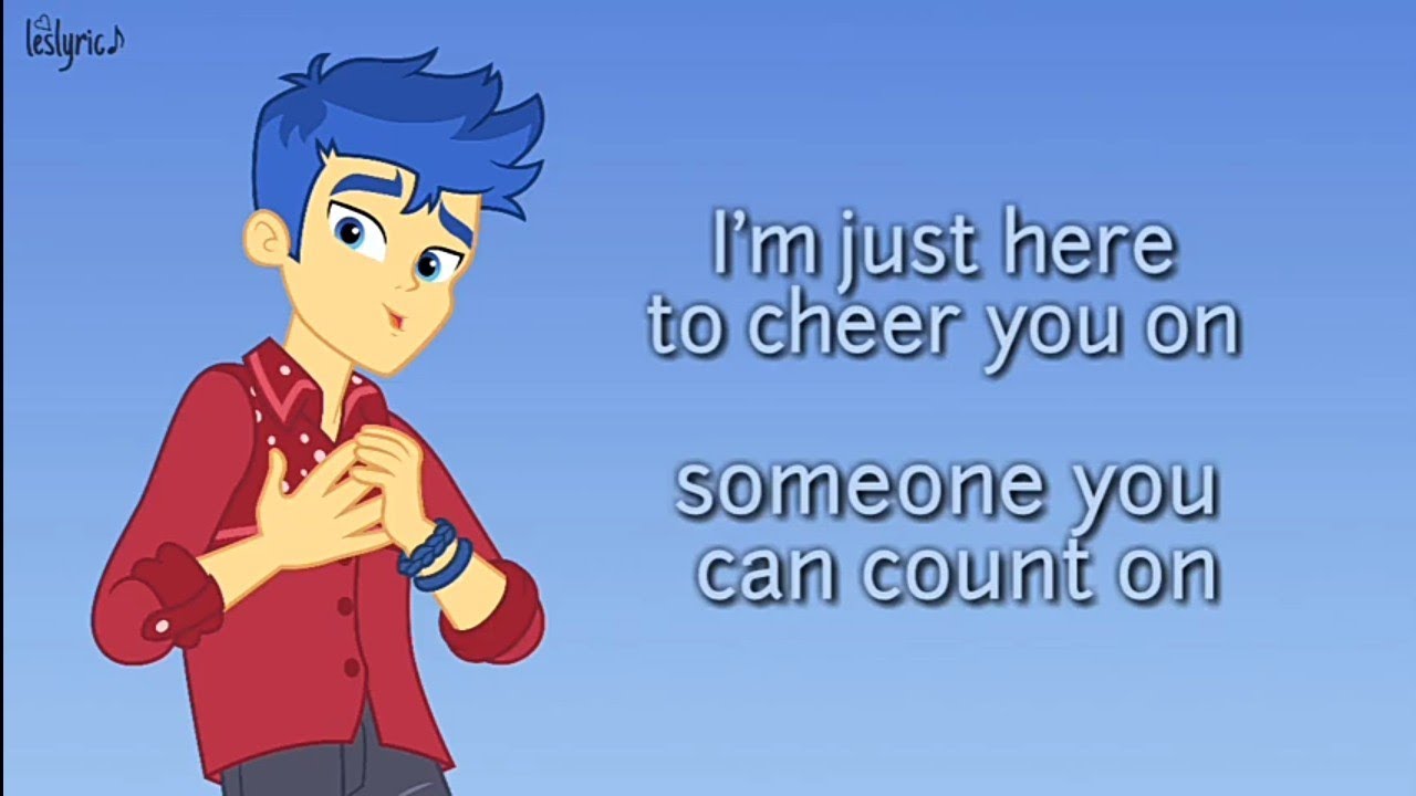 My Little Pony : Equestria Girls -Cheer You On | Flash Sentry { Music ...