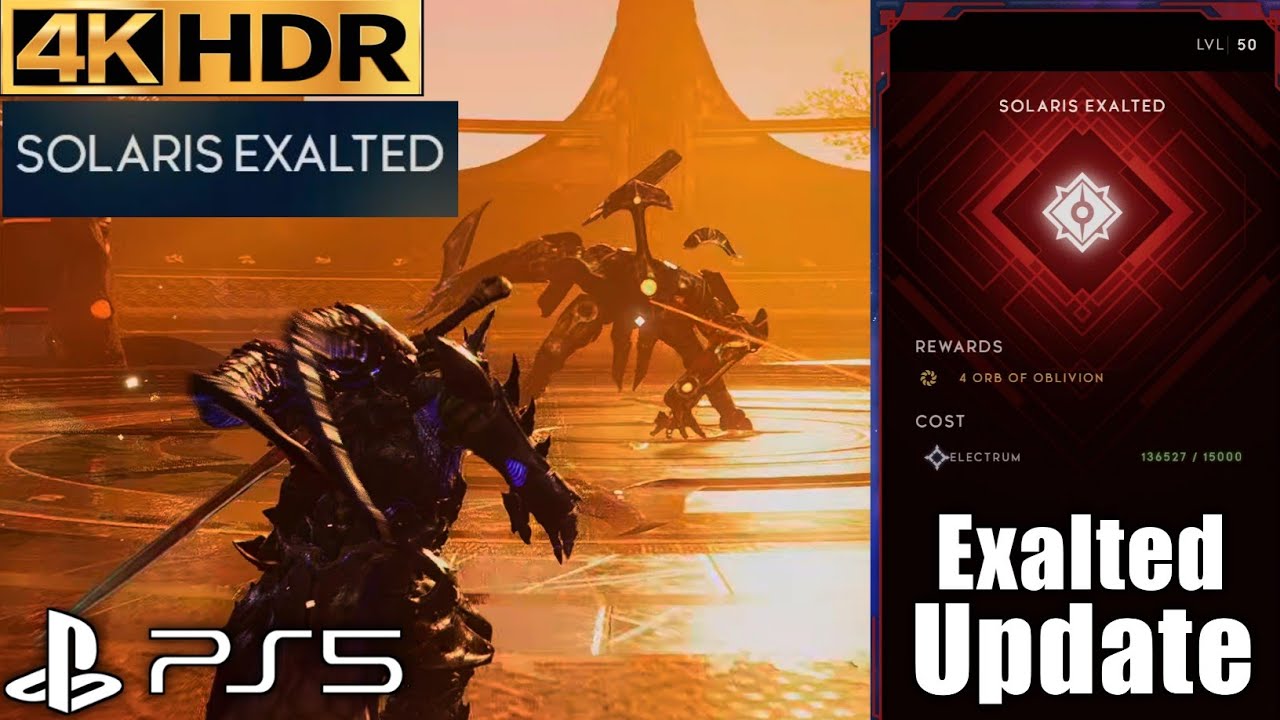 Solaris Exalted Godfall | Godfall How To Beat Solaris Exalted Level 50 ...