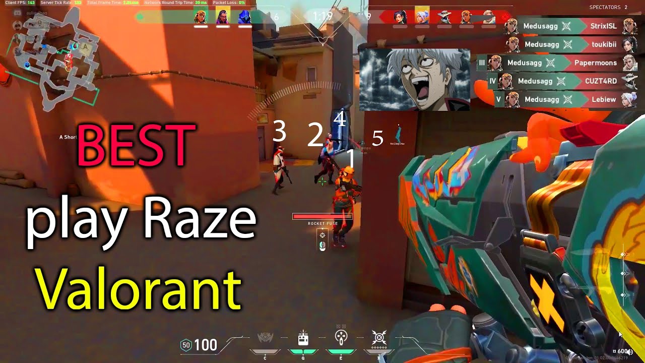 Valorant best play Raze 1v9 Highlights #7 - YouTube