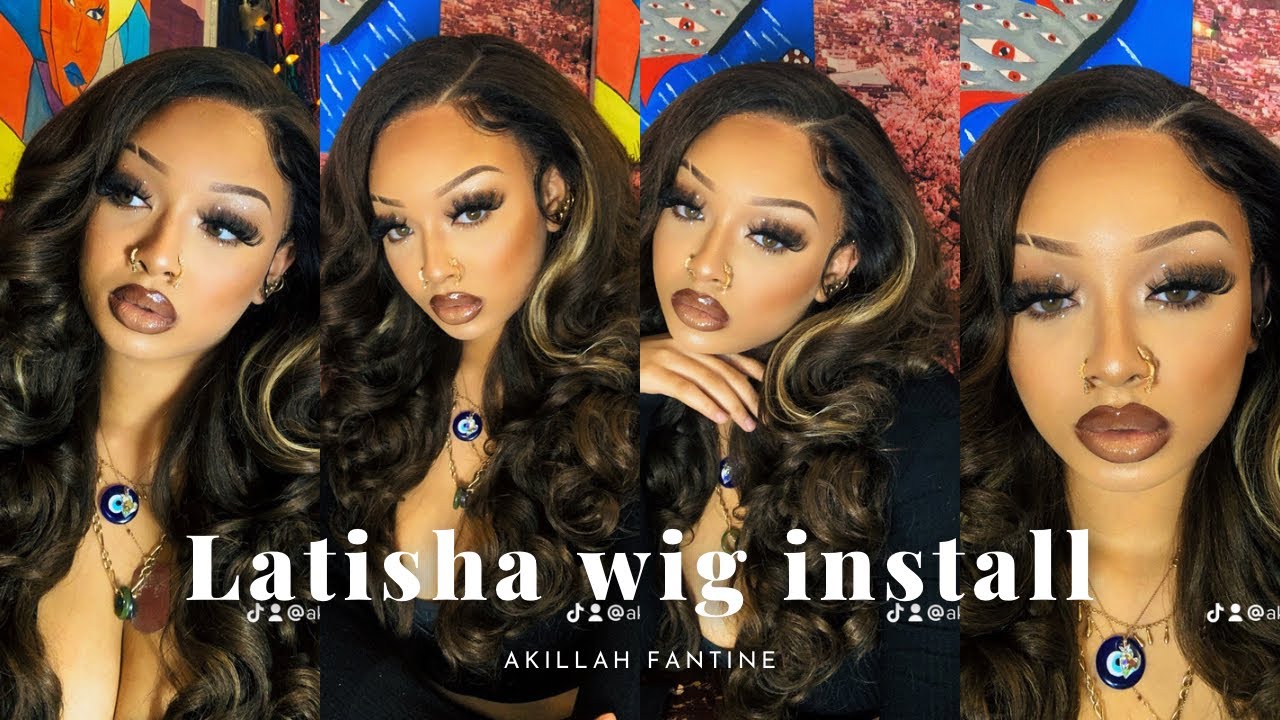 Sensationnel what lace wig | Latisha wig install | FLAMBOYAGE MOCHA ...