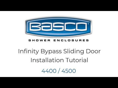 Basco 4400 & 4500 Infinity Bypass Sliding Shower Enclosure Installation Tutorial (Full & Tub ...