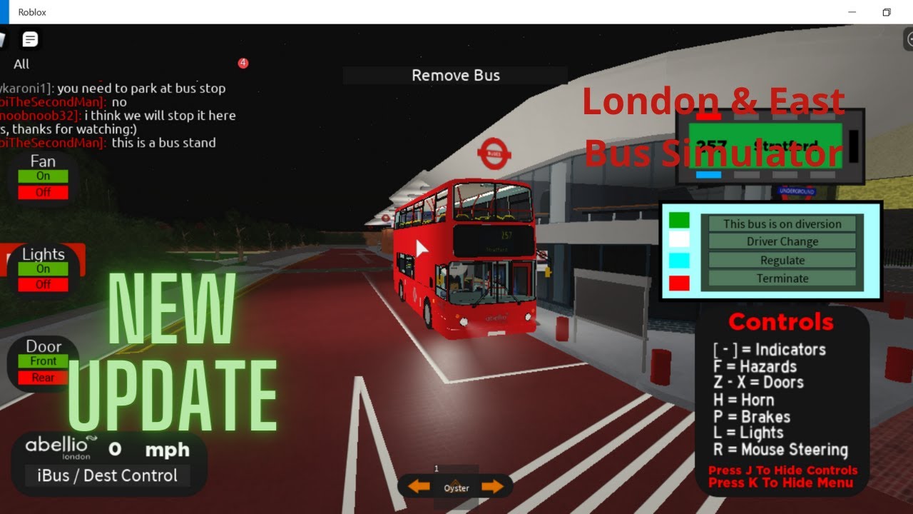 London & East Bus Simulator/ New Update/ Roblox - YouTube
